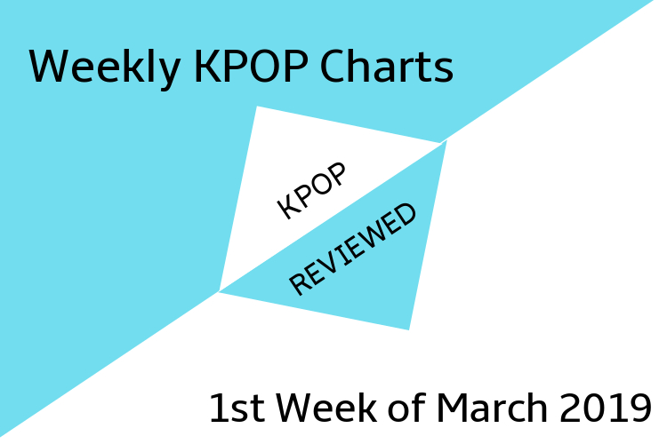 [Weekly Charts] 1st Week of March 2019 – KPOPREVIEWED