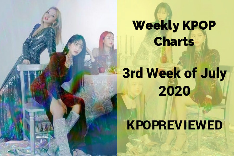 [Weekly Chart] 3rd Week of July 2020 – KPOPREVIEWED