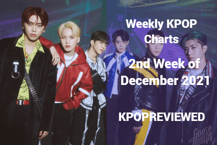 [Weekly KPOP Chart] 2nd Week of December 2021 – KPOPREVIEWED