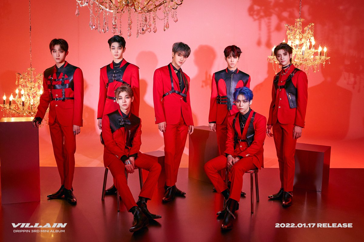 [Album Review] VILLAIN (3rd Mini Album) – DRIPPIN – KPOPREVIEWED