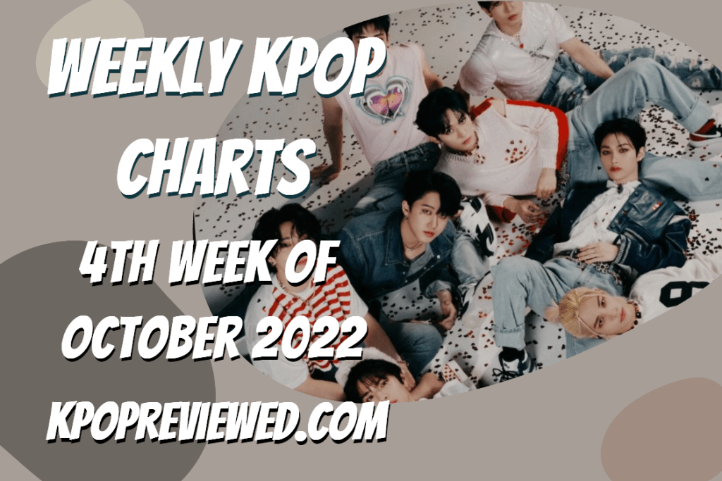 [Weekly KPOP Chart] 4th Week of October 2022 – KPOPREVIEWED