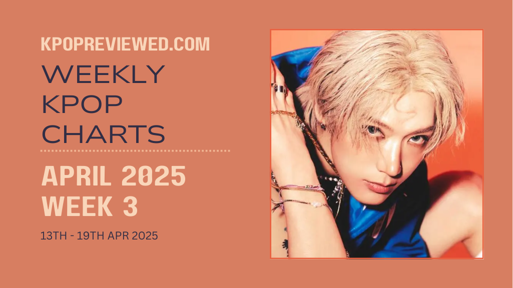 [Weekly KPOP Chart] Week 3 of April 2025 – KPOPREVIEWED