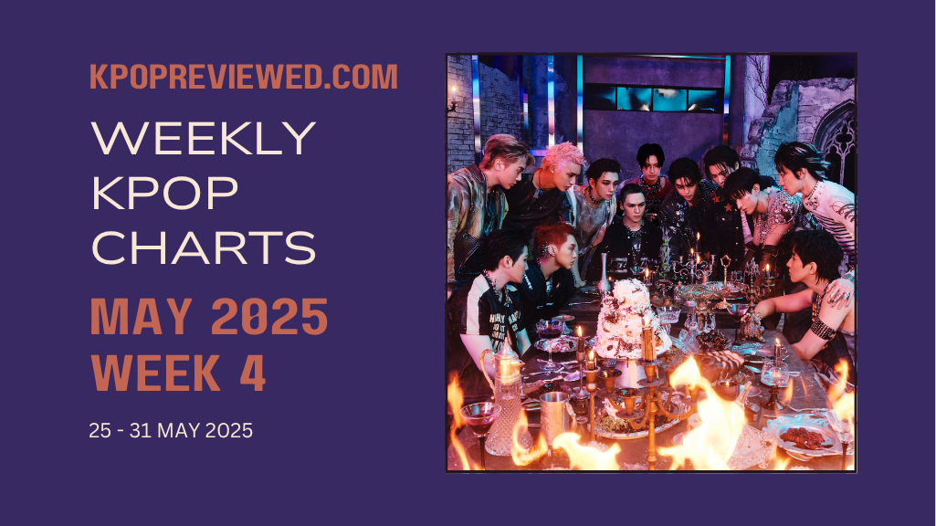 [Weekly KPOP Chart] Week 4 of May 2025 – KPOPREVIEWED