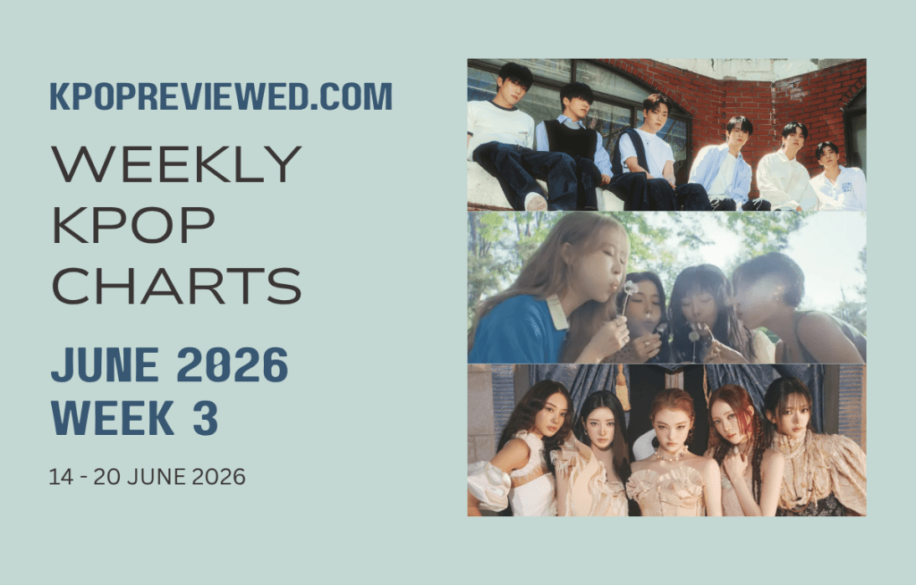 [Weekly KPOP Chart] Week 3 of June 2026 – KPOPREVIEWED